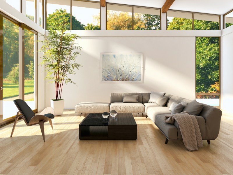 Wie große Bilder fürs Wohnzimmer aufzuhängen - Innendesign - ZENIDEEN