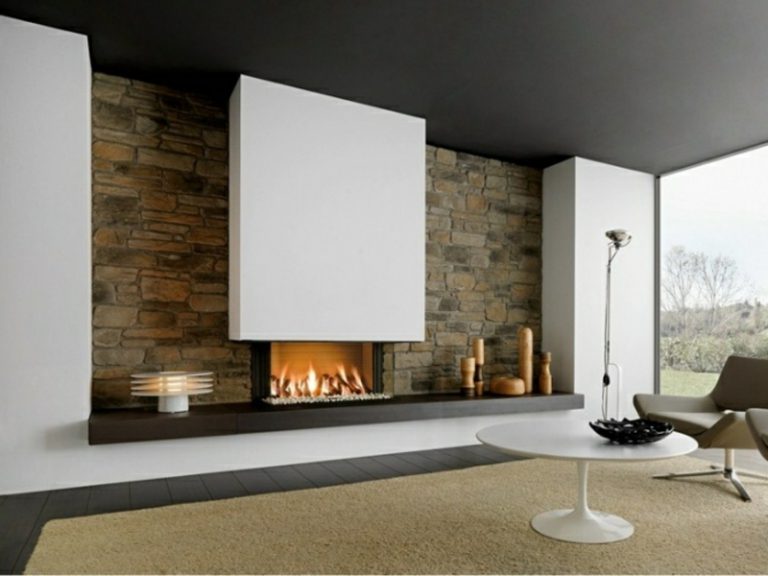 50 Tipps für stilvolle und moderne Kamine - Innendesign - ZENIDEEN