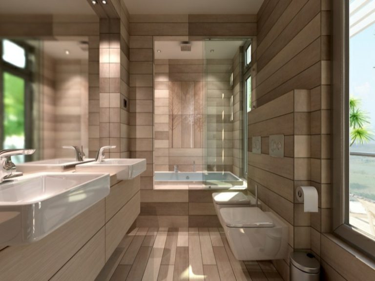 Wie gestalten Sie das kleine Traumbad, um größer wirken zu lassen ...