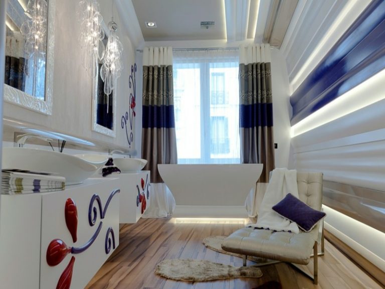 Wie gestalten Sie das kleine Traumbad, um größer wirken zu lassen ...