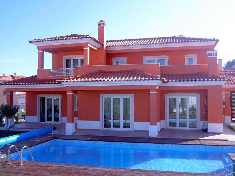 Beispiele für Fassadenfarben - Architektur - ZENIDEEN