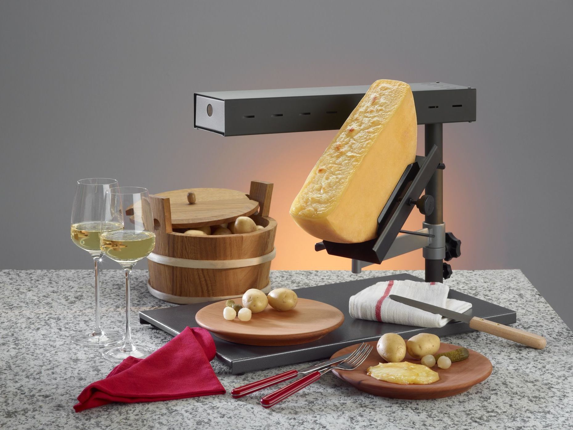 Raclette - nette Runde, tolles Essen - der Klassiker schlechthin ...