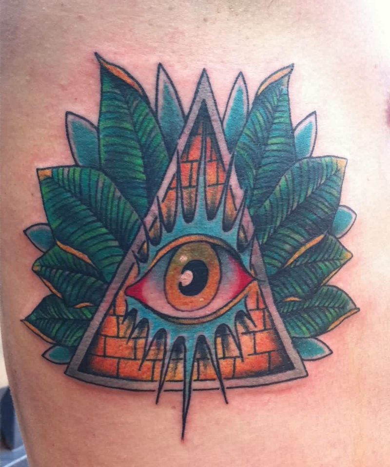 34 tolle Designs für Augen Tattoo und ihre Bedeutung - Tattoos - ZENIDEEN