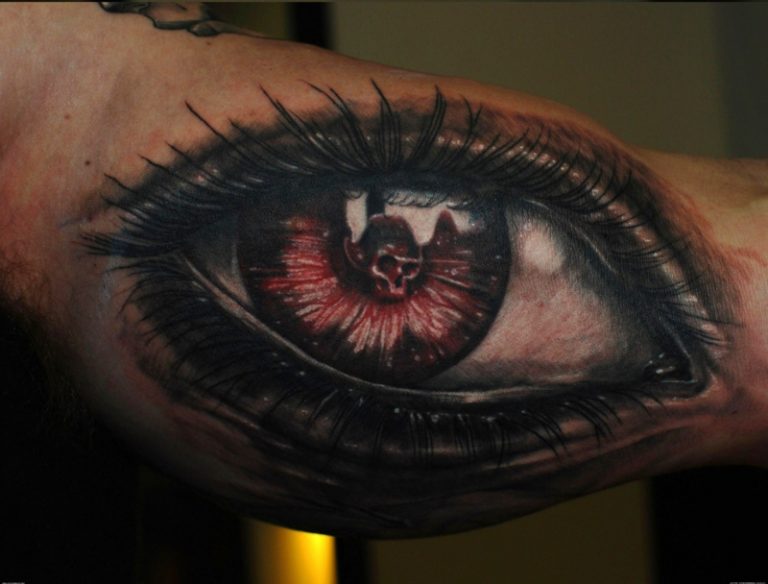 34 tolle Designs für Augen Tattoo und ihre Bedeutung - Tattoos - ZENIDEEN