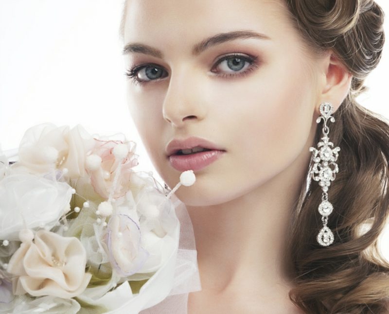Braut Make Up Dezent Rosa