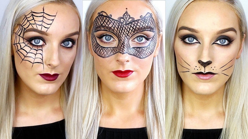 Halloween Make Up Einfach Erstaunliche Ideen Und Anleitungen