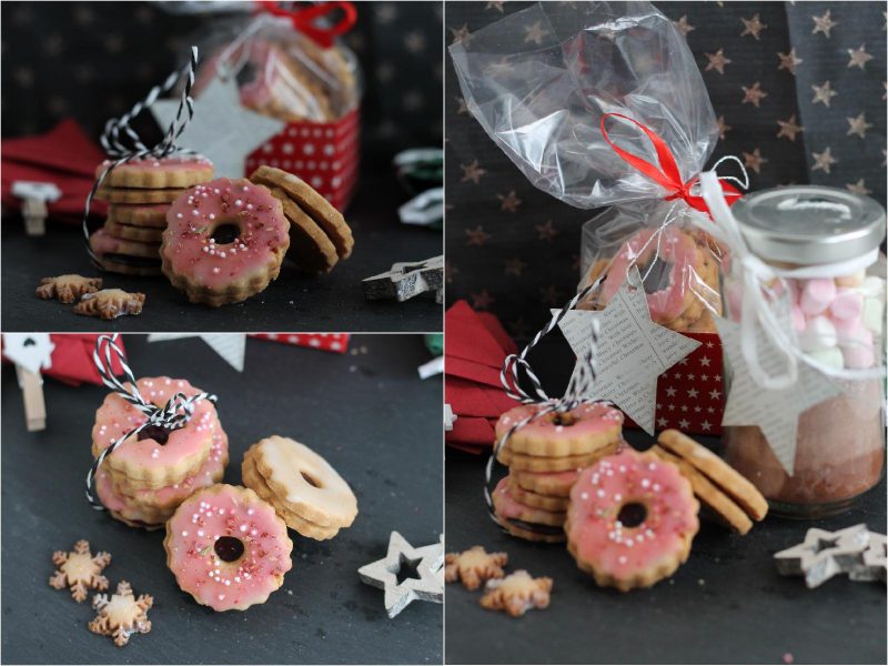 Essbare Geschenke im Glas selber machen zu Weihnachten