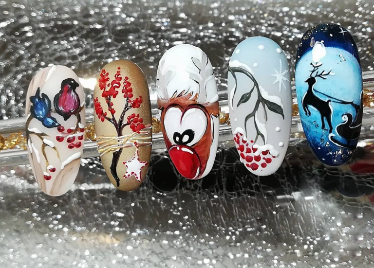Nageldesign Winter 2018: Die angesagten Muster für den Winter ...