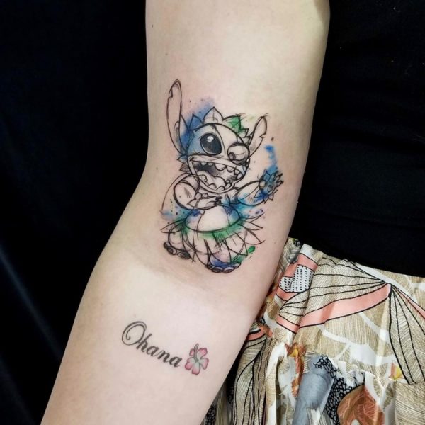 Ohana Tattoo - ein herrliches Symbol von Familie und Freundschaft