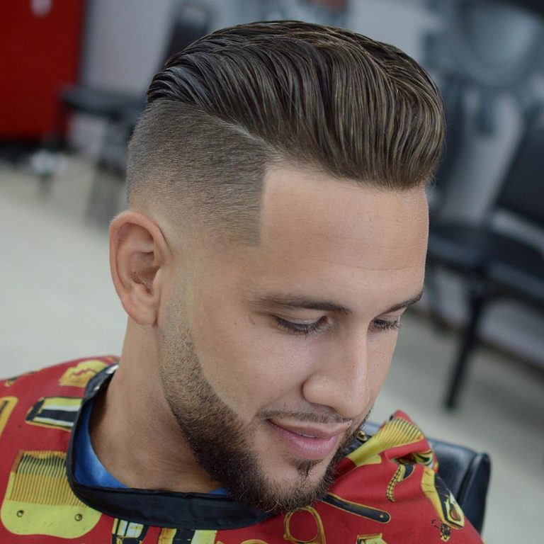 Seitenscheitel Undercut Manner