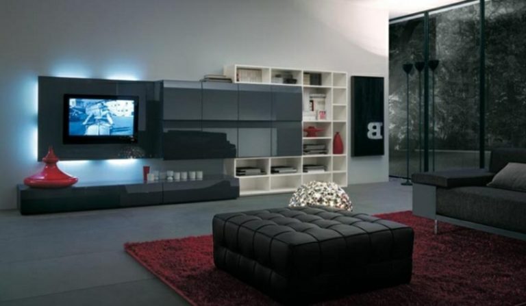 Wohnwand modern: 30+ coole Ideen und Anregungen