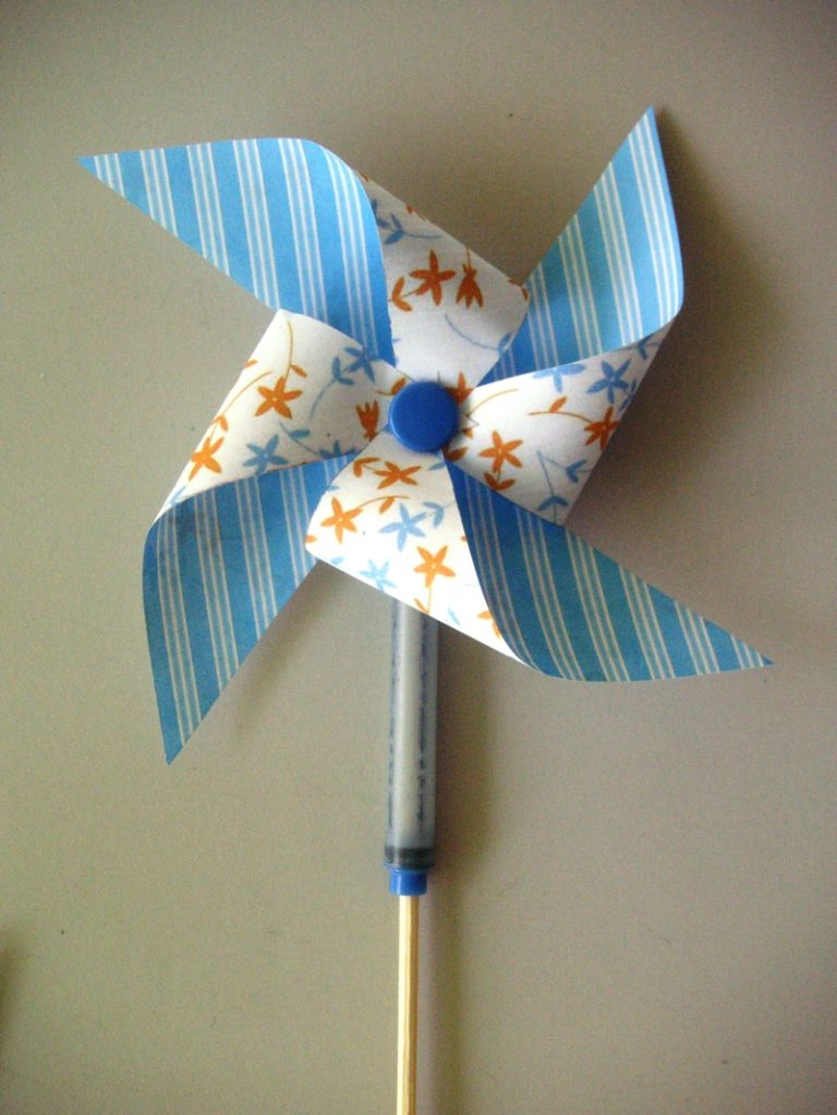 Windrad basteln: leichte und inspirierende DIY-Ideen